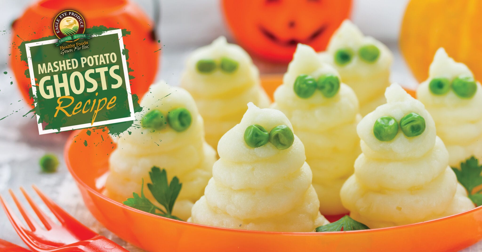 Mashed Potato Ghosts - Eagle Eye Produce