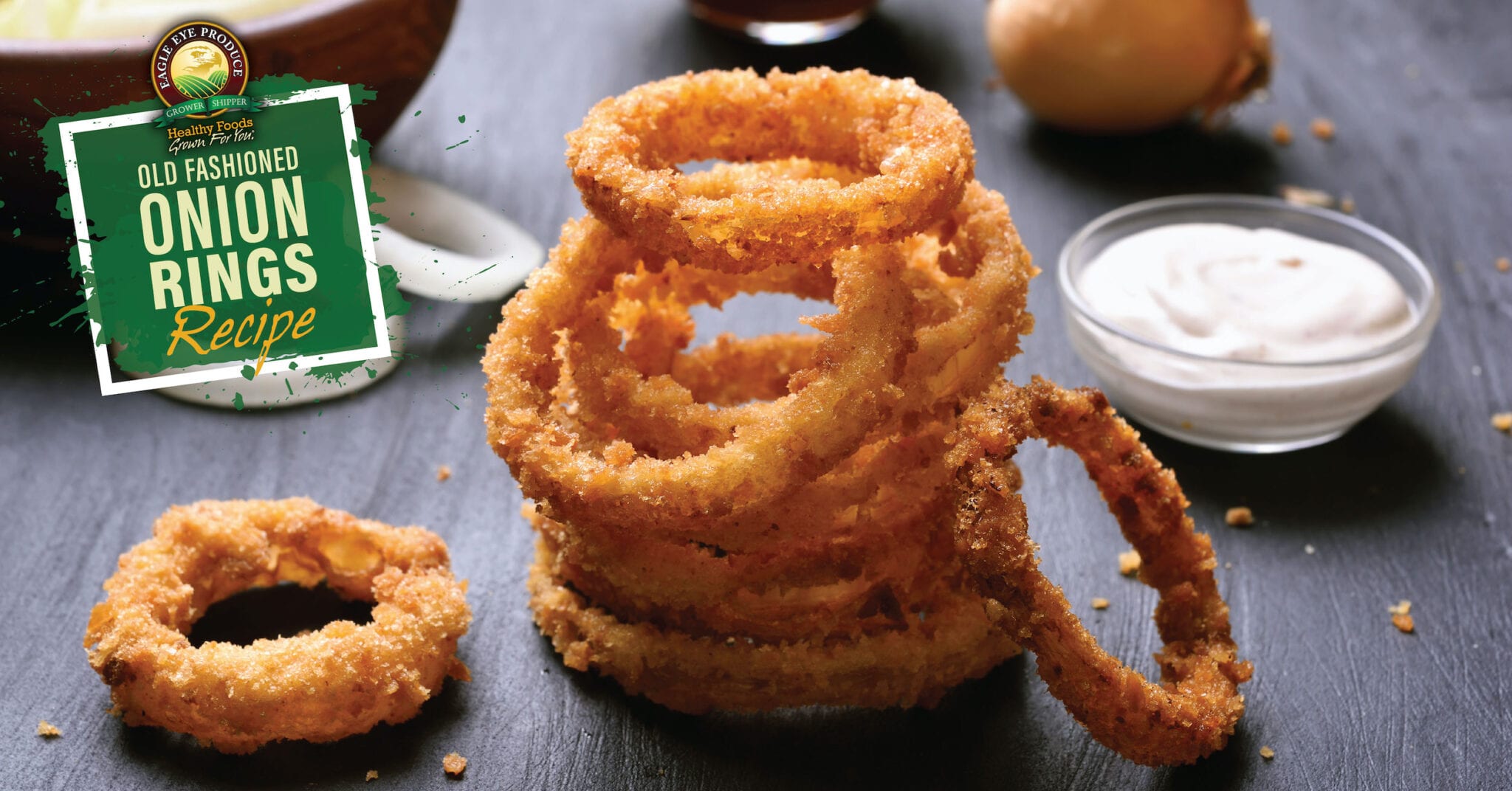 Old Fashioned Onion Rings - Eagle Eye Produce