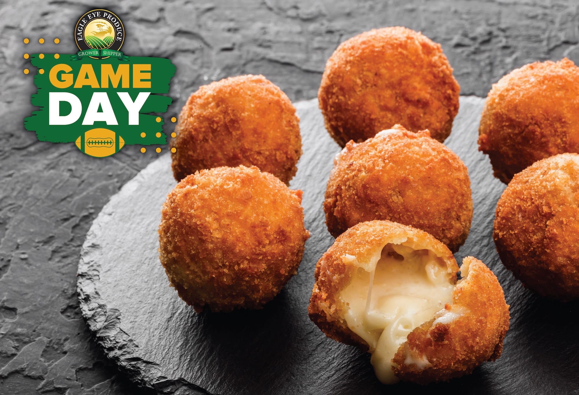 Fried Potato Cheese Balls - Eagle Eye Produce
