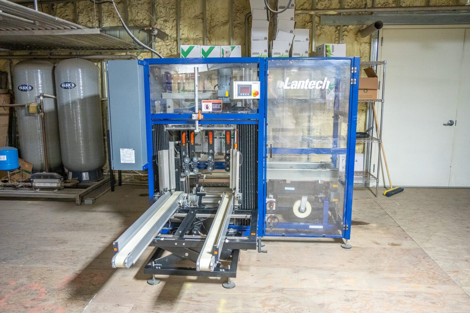 Lantech Box Erector - Eagle Eye Produce