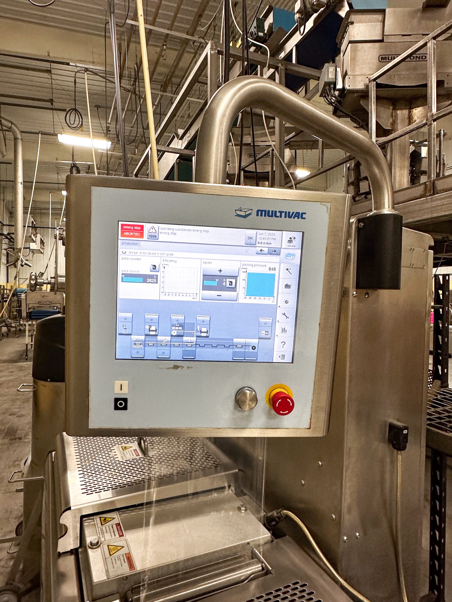 Multivac R145 Thermoformer - Eagle Eye Produce