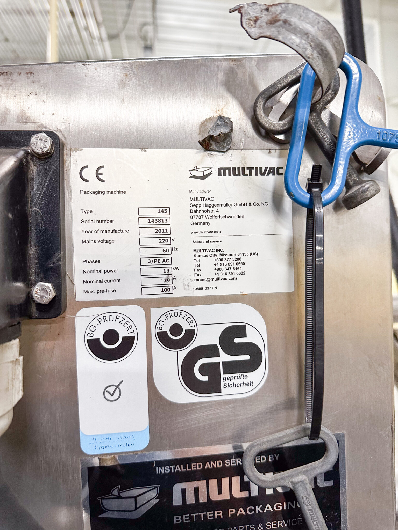 Multivac R145 Thermoformer - Eagle Eye Produce