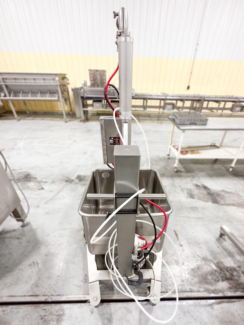 Unifiller Hopper Topper Transfer Pump - Eagle Eye Produce