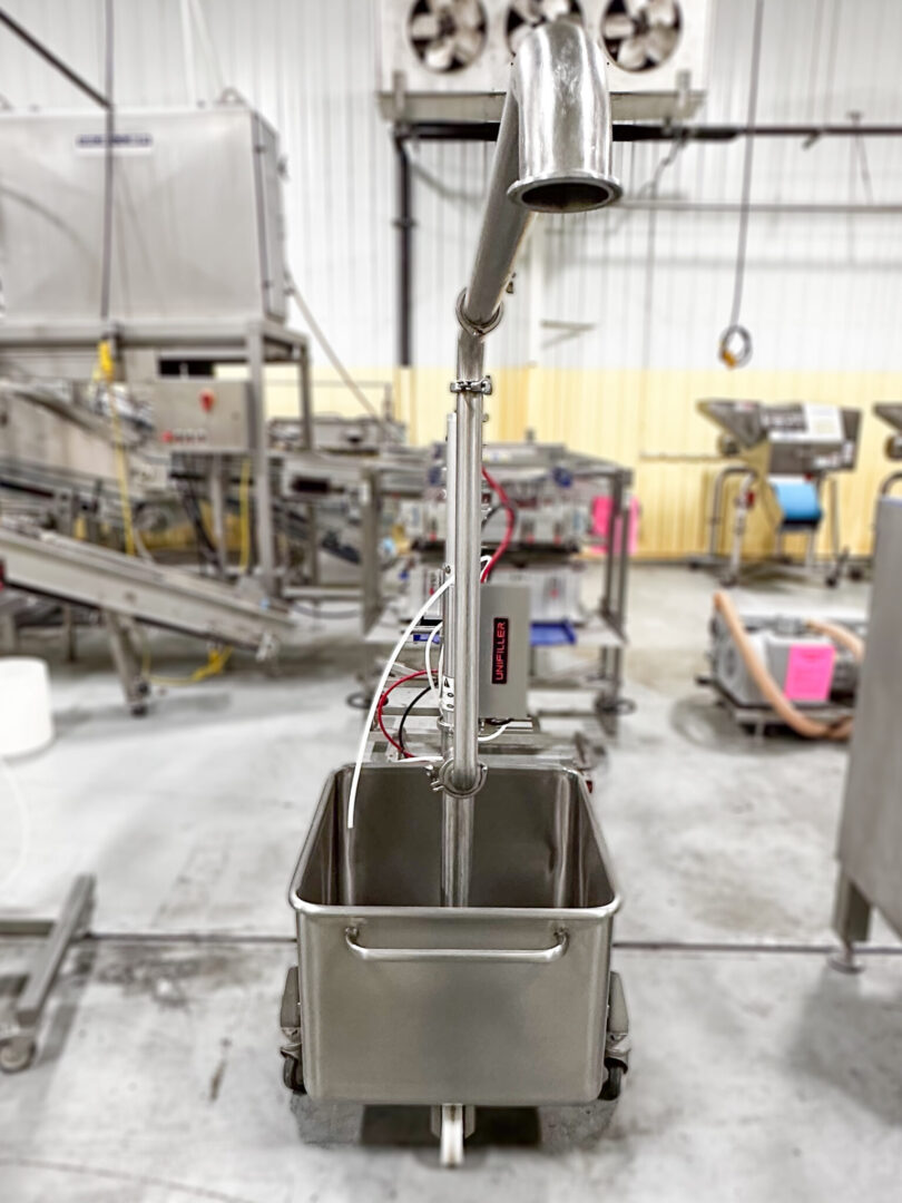 Unifiller Hopper Topper Transfer Pump - Eagle Eye Produce